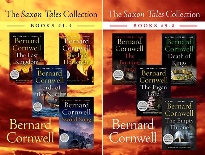 The Saxon Tales Collection: Books #1-4: The Last Kingdom, The Pale Horseman, Lords of the North ...